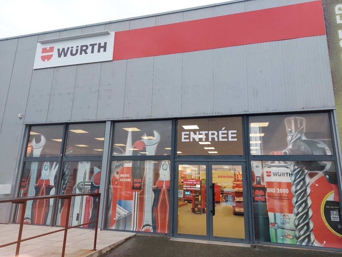 Würth : son 200e ProxiShop a posé l’ancre à Rochefort-sur-Mer (17)